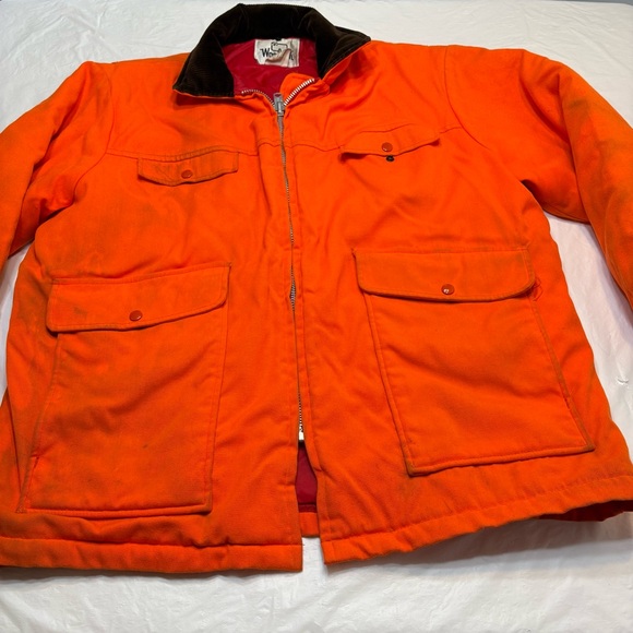 Woolrich | Jackets & Coats | Vintage Woolrich Blaze Orange Insulated ...